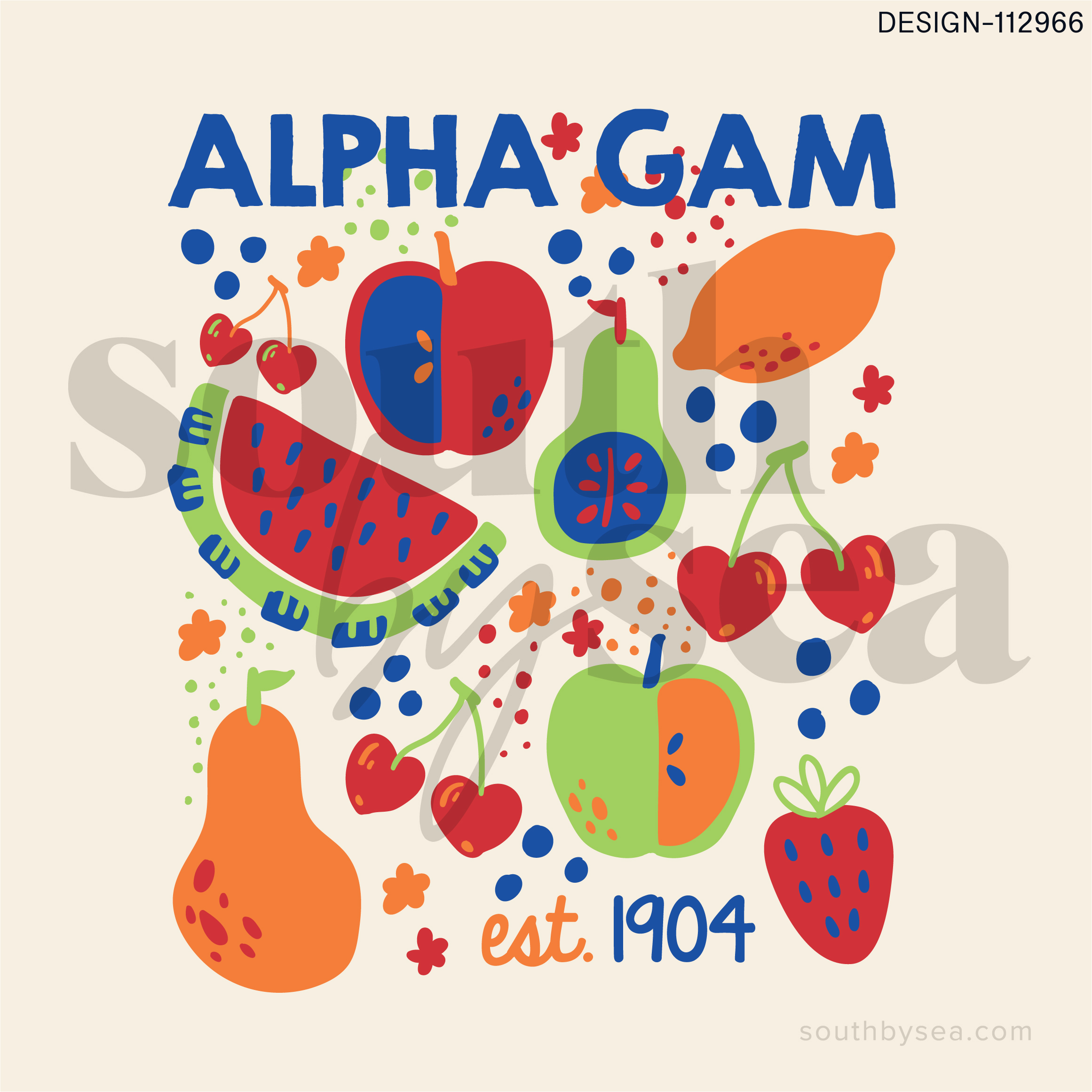 Design ID 112966 | South by Sea